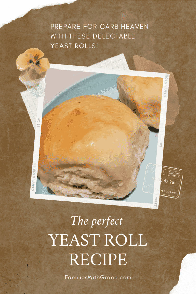 The Perfect Yeast Roll Recipe Families With Grace