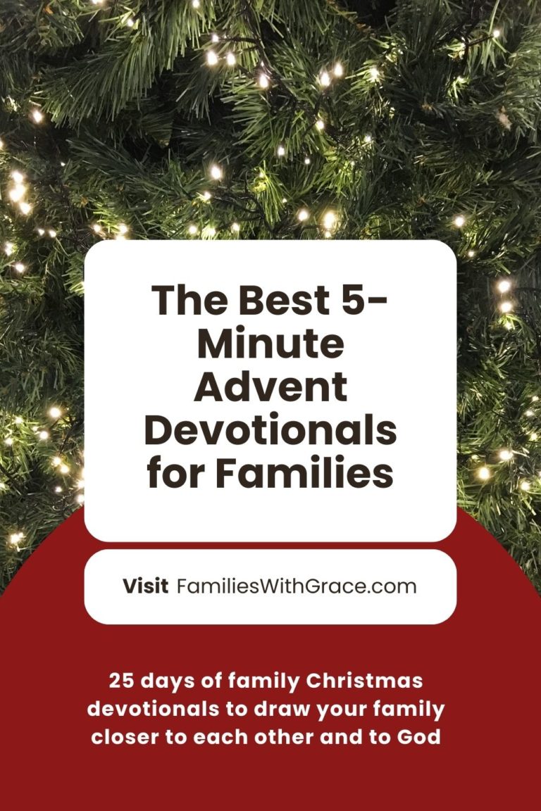 The best 5-minute Advent devotionals for families - Families With Grace