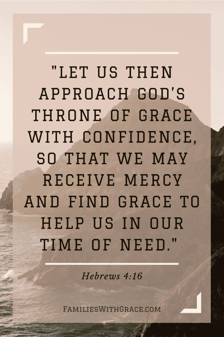 Bible verses about grace - Families With Grace