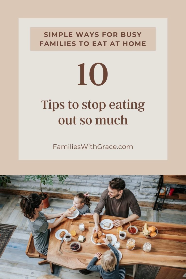 How to stop eating out as much: 10 Tips for busy families - Families ...