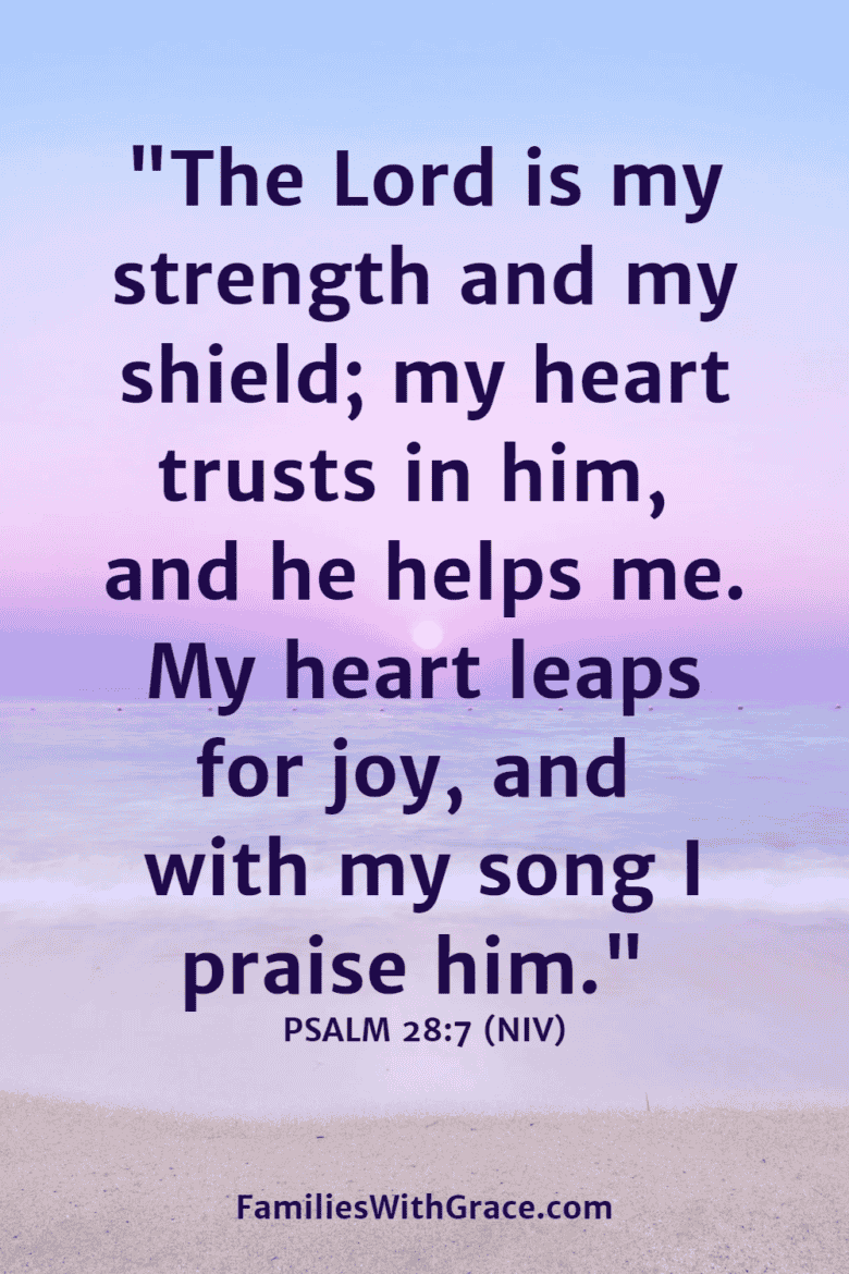 Bible verses for when you feel like giving up - Families With Grace