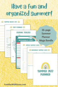 Summer planning ideas and tips for family fun - Families With Grace