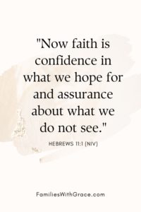 Bible verses about leaning on and trusting God - Families With Grace