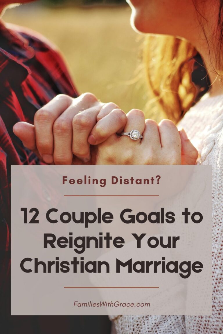 Couple goals every Christian marriage needs - Families With Grace