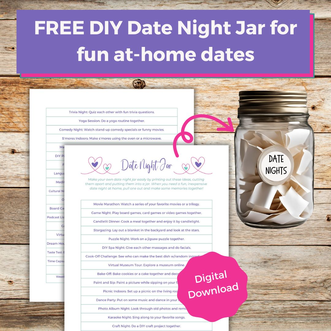 Printable date night games and activities for couples - Families With Grace